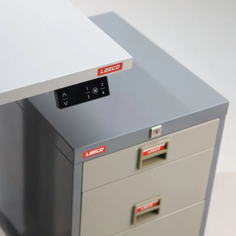 Ergonomic Adjustable Table Laminated MDF | Leeco Furniture